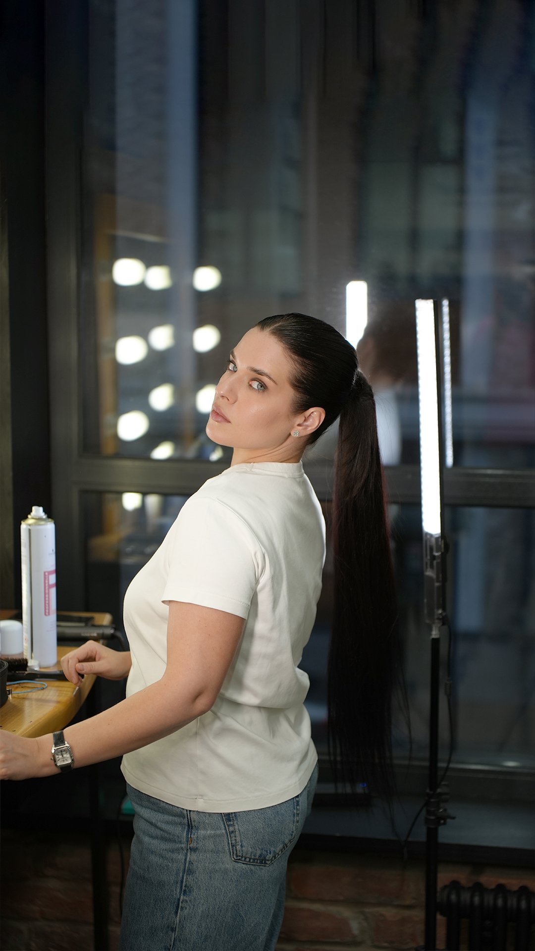 Накладной хвост. Шиньон-хвост из натуральных волос. До и после. Как надевать?