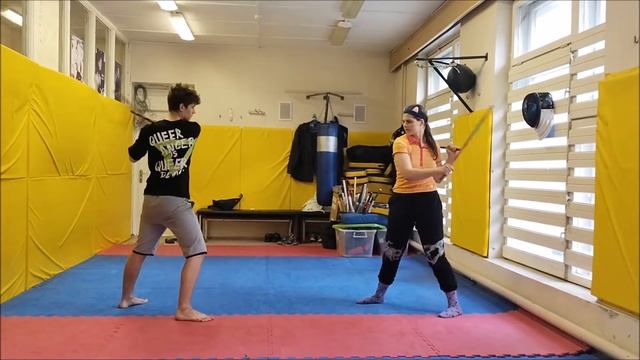 Добле бастон. Одиночное синавали. Часть 3