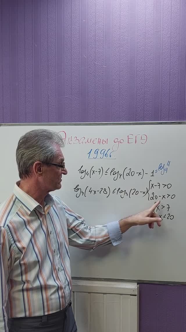 45. Логарифмическое неравенство с двумя ограничениями #shorts  #егэматематика  #логарифмы