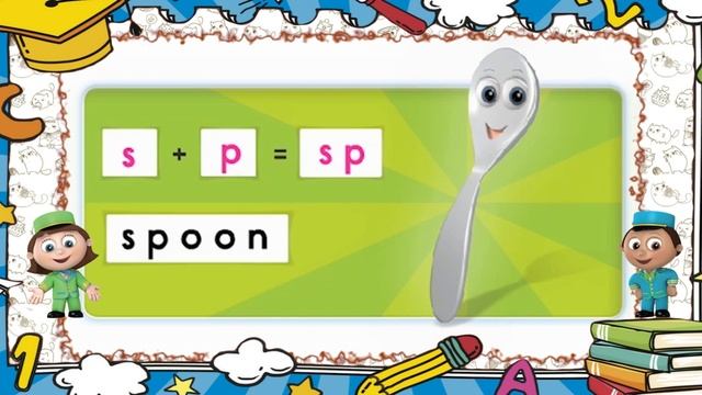 18｜ sp ｜ Oxford Phonics World 4 - Consonant Blends. #
