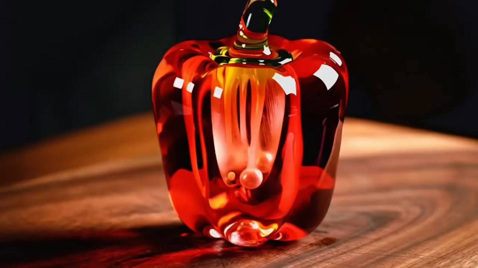 🔪🍅 Завораживающая нарезка Стеклянных Овощей и Фруктов ASMR 🍋3 АСМР