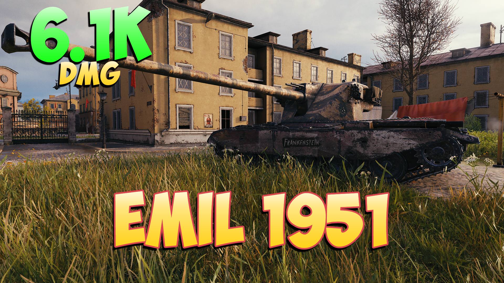 EMIL 1951 • Нервный! - 3 Фрагов 6.1K Урона • Мир Танков