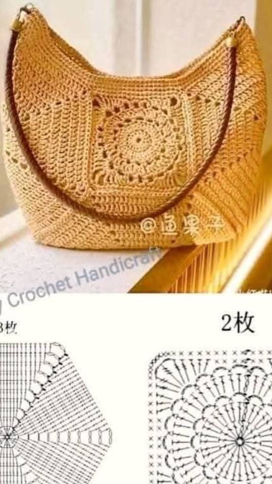 Сумка крючком