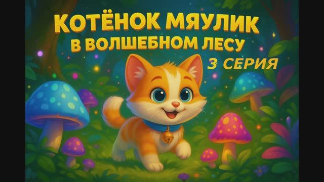 3 серия - Мяулик в волшебном лесу