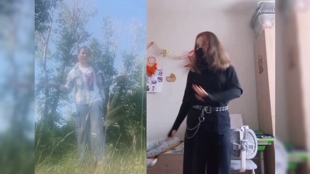 каллабчик с Каролиной, под песню малецки! в касплее на Юкио )