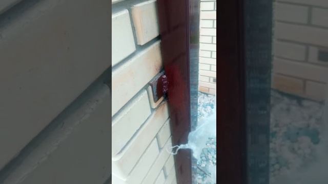 монтаж рамок откатных ворот на нами же подготовленное основание