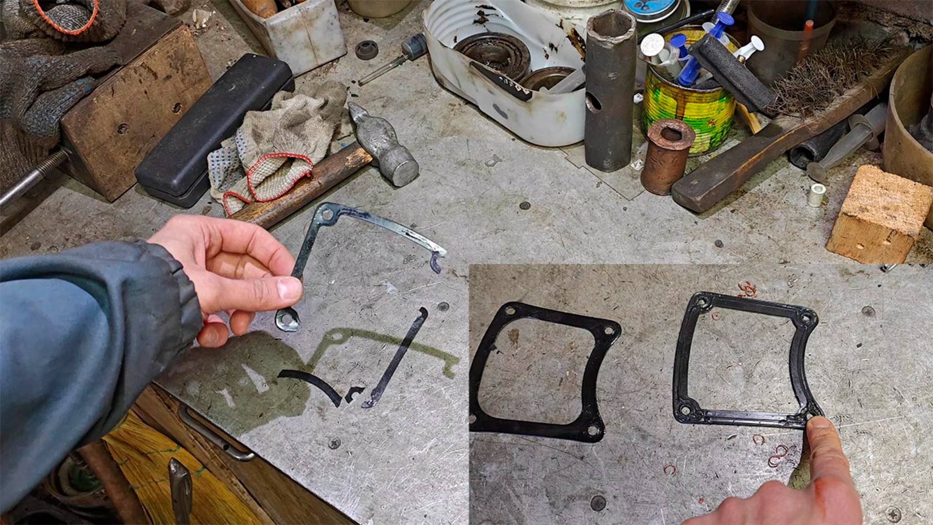 Страдания  над отечественными прокладками для Harley-Davidson!