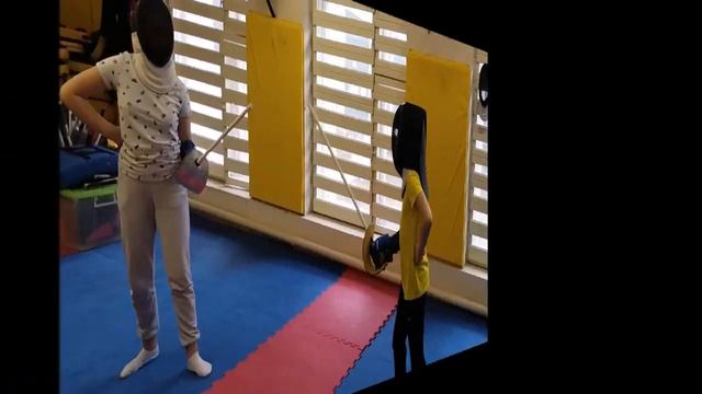 Учебно-тренировочные бои, синглстик. Клуб _Байлун_