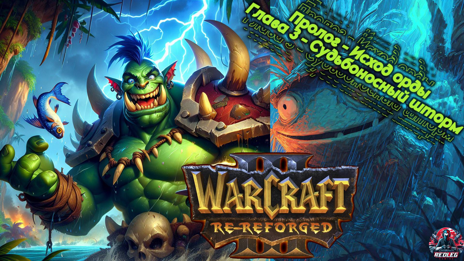 Warcraft III: Reforged — LIVE! 🌴 Орки на островах | Путь Тралла продолжается ⚔️