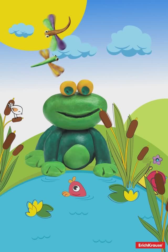 Пластилиновый Лягушонок