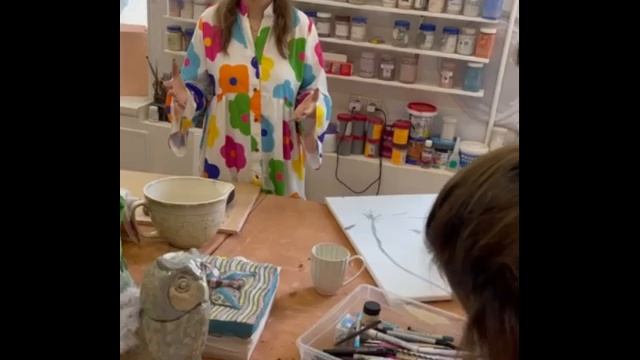 7. Пример встречи клуба в керамической мастерской