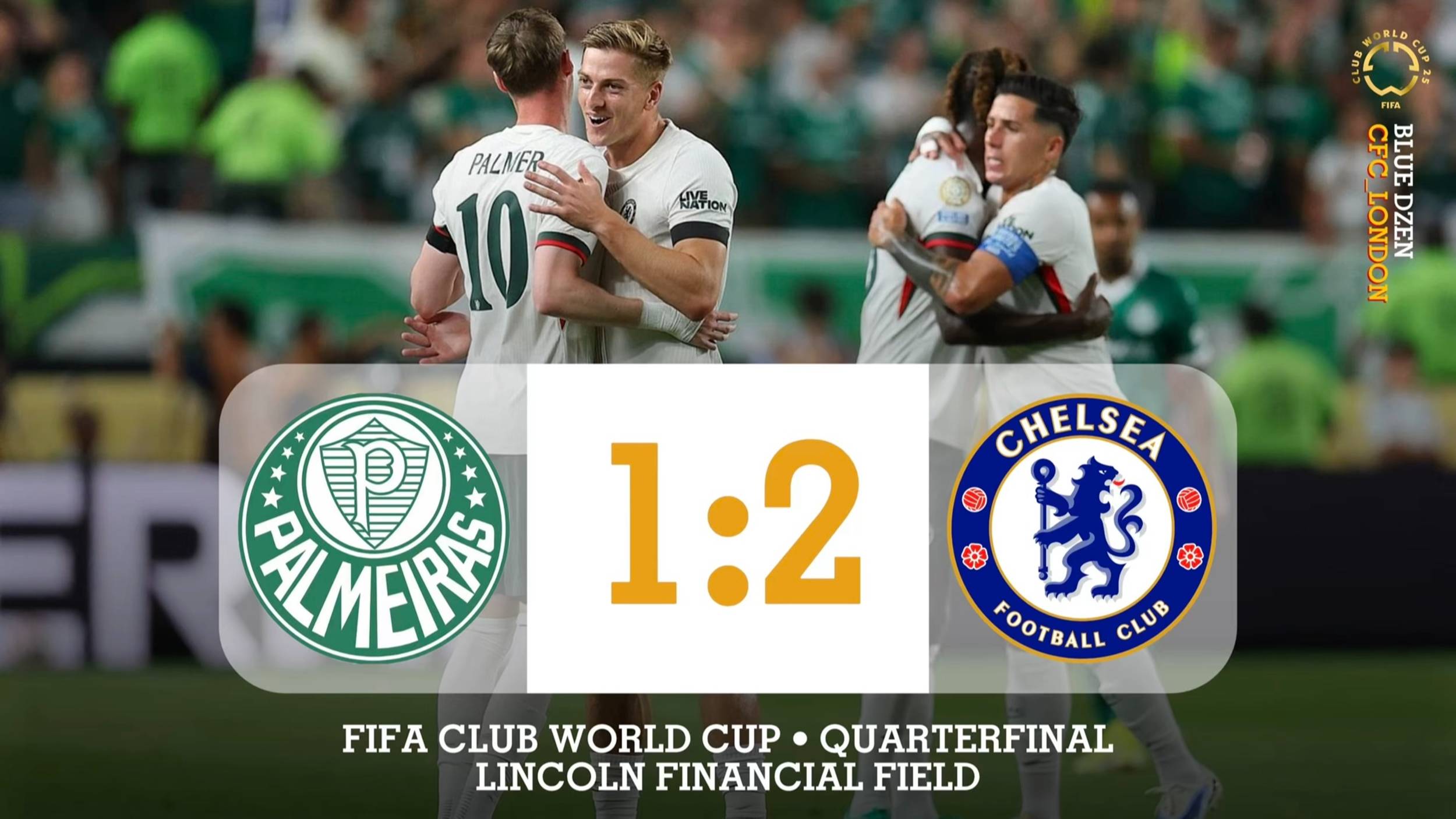 Клубный ЧМ-2025. Палмейрас — Челси. Обзор матча | Синий Дзен