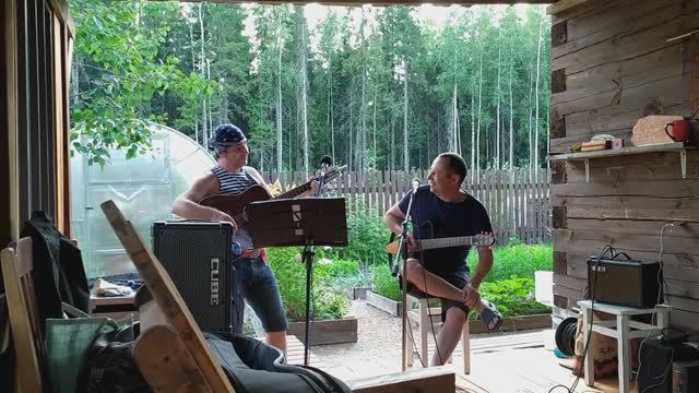 Эй,красотка. Текст и музыка-В.Кузьмин.(кавер)