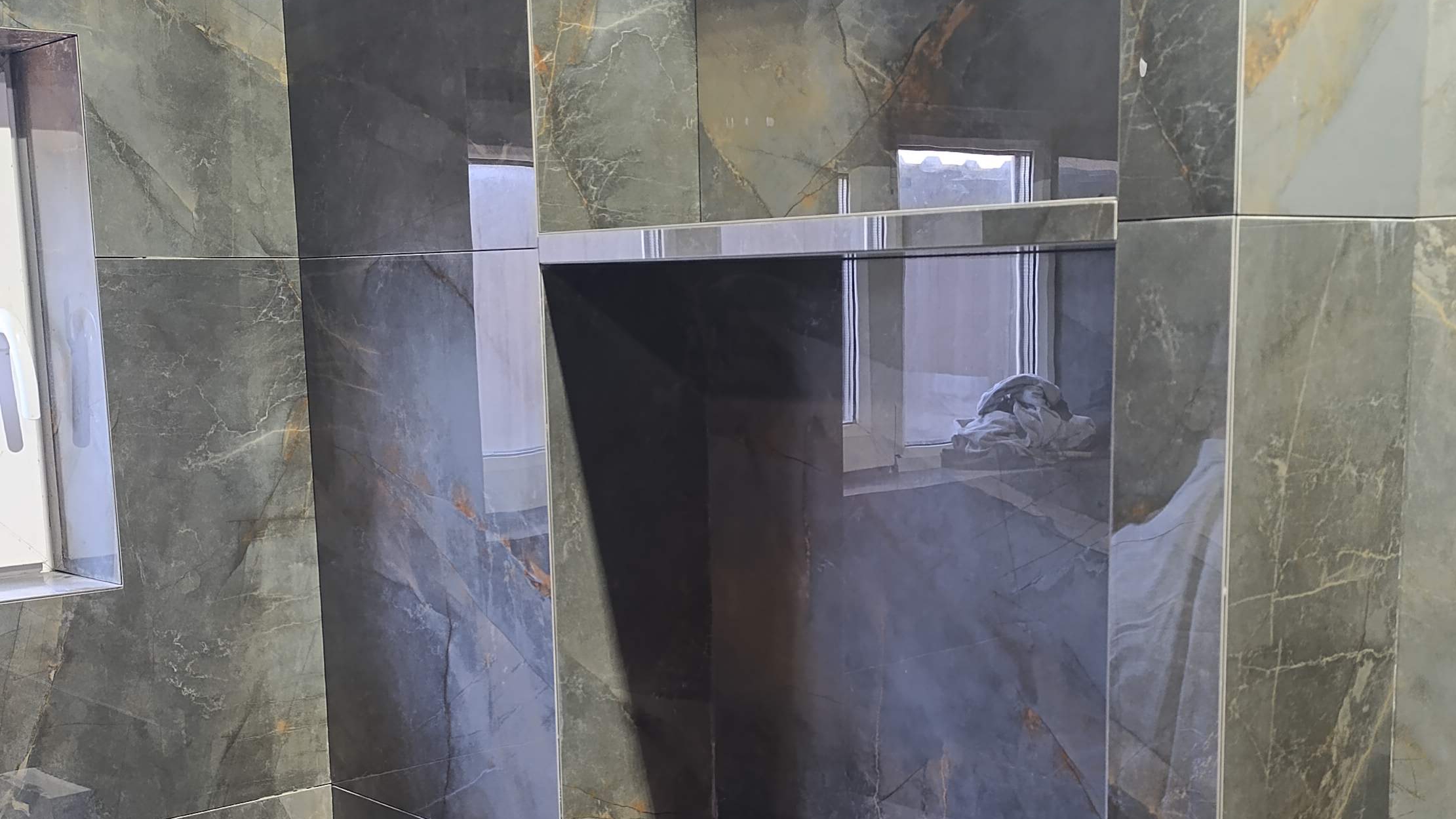 Как сделать полочку из керамогранита. 8 989 684-79-24