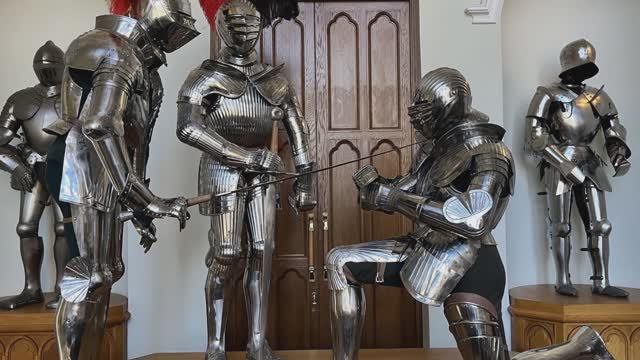 Санкт-Петербург. Императорская коллекция оружия: рыцарские доспехи и персидские клинки в Пушкине