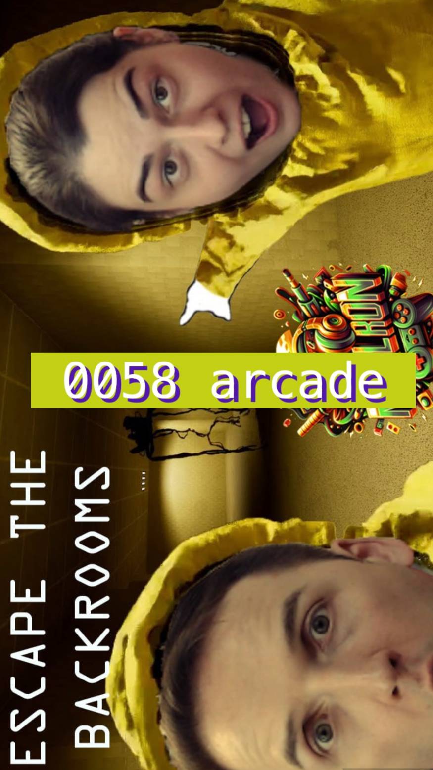 Escape the backrooms 58 arcade #horror #backrooms #mullRon