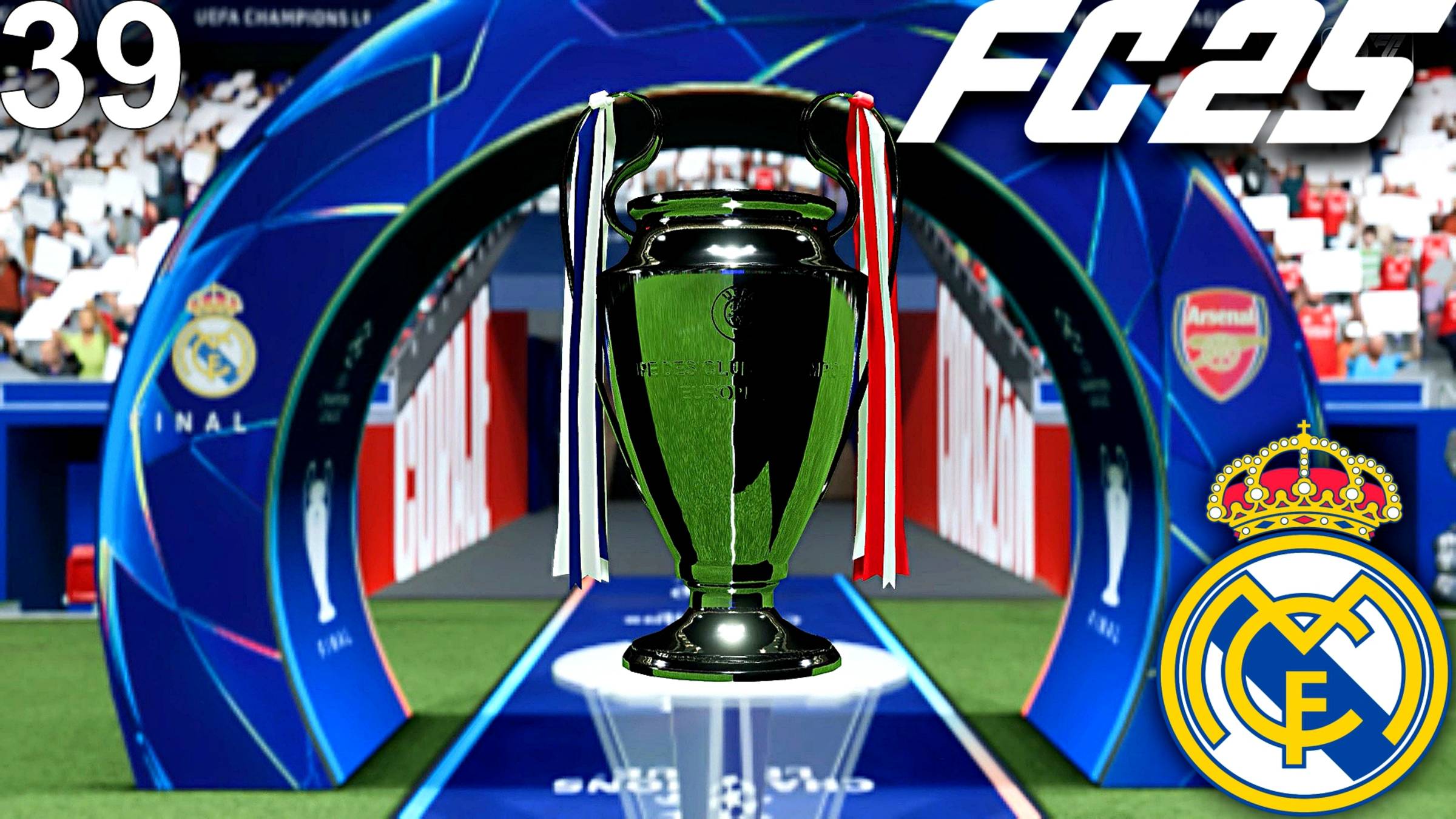 FC 25 КАРЬЕРА ЗА РЕАЛ МАДРИД #39 - ФИНАЛ ЛИГИ ЧЕМПИОНОВ ПРОТИВ АРСЕНАЛА!!!