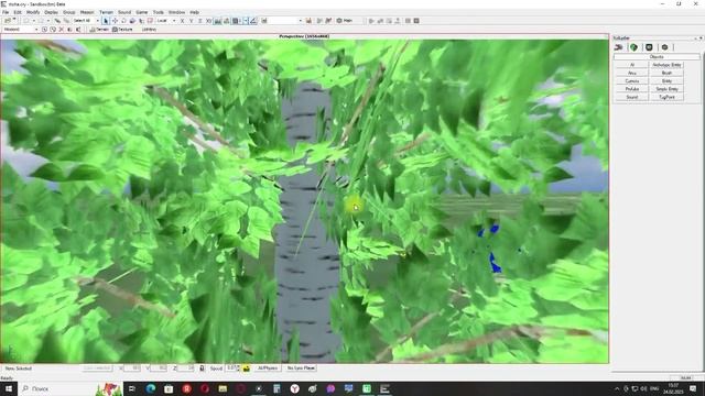 Создание новой растительности для «Far Cry» - Берёза - часть №4 - создание формы