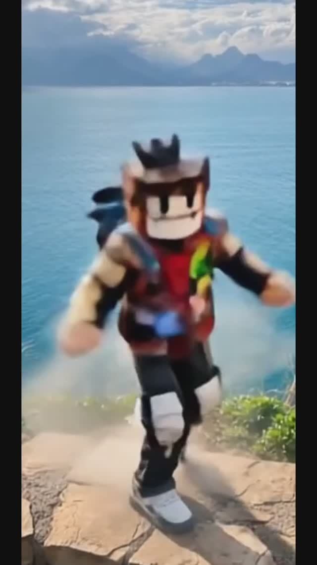 Построй, чтобы выжить в Роблокс. Приключения в игре. Развлечения в Roblox. Видеоигра мультфильм.