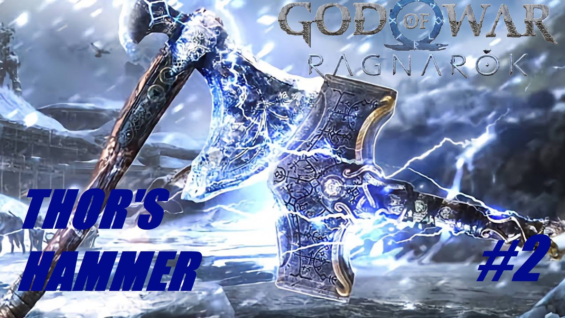 THOR'S HAMMER God of War Ragnarok