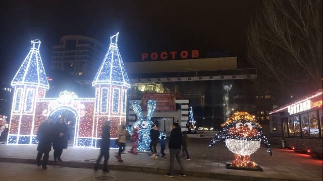 ролик ночной ростов