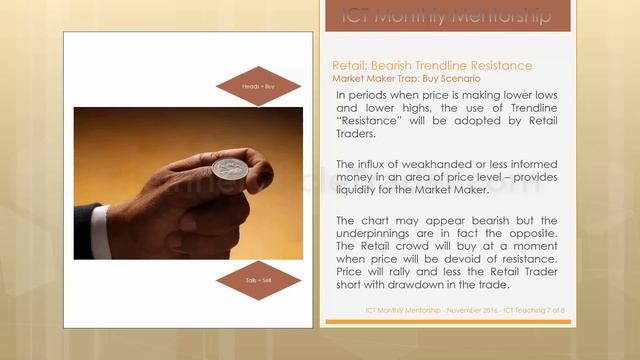 📹 ICT Mentorship Core Content - Month 03 - Market Maker Trap Trendline Phantoms
