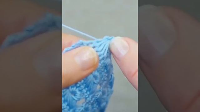 Узор крючком.