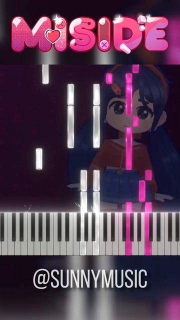 Hi, Im Mita! (MiSide) 【 Music Box / SHORTS 】 #MiSide #Synthesia