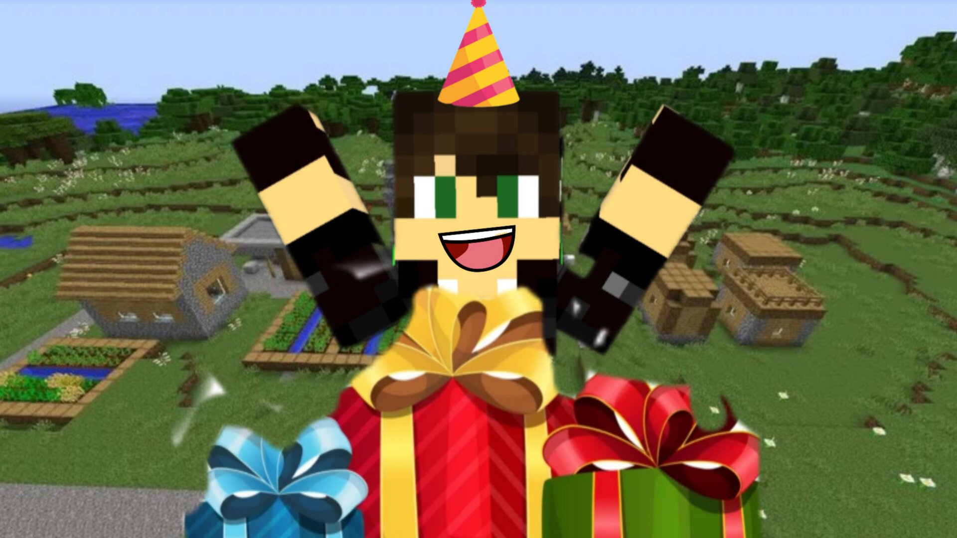 У меня день рождения в Майнкрафте! |королизация.