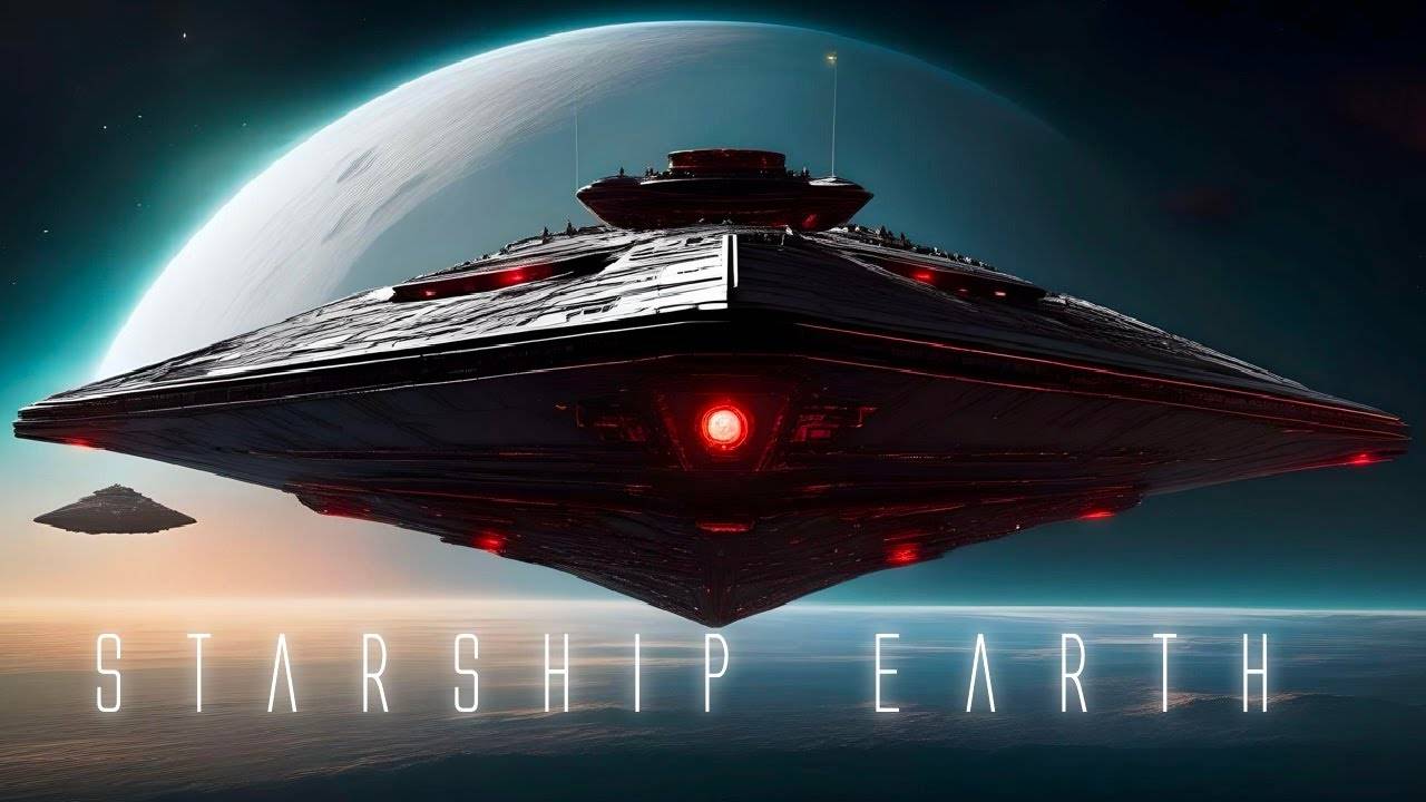 Starship Earth / 1 hour Dark Ambient Sci-Fi Music [Deep & Heavy Atmosphere]