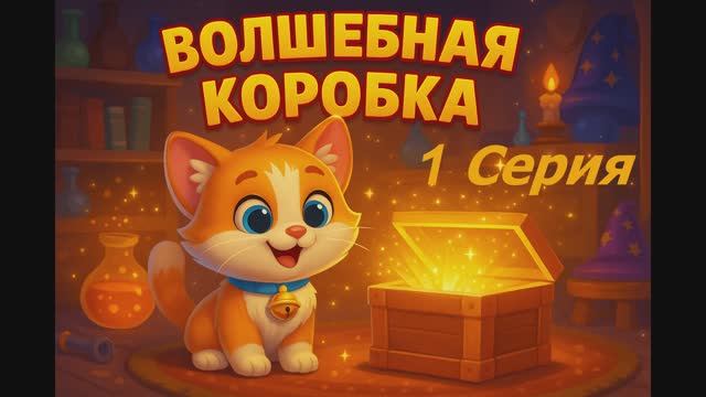 1 серия-Мяулик и волшебная коробка