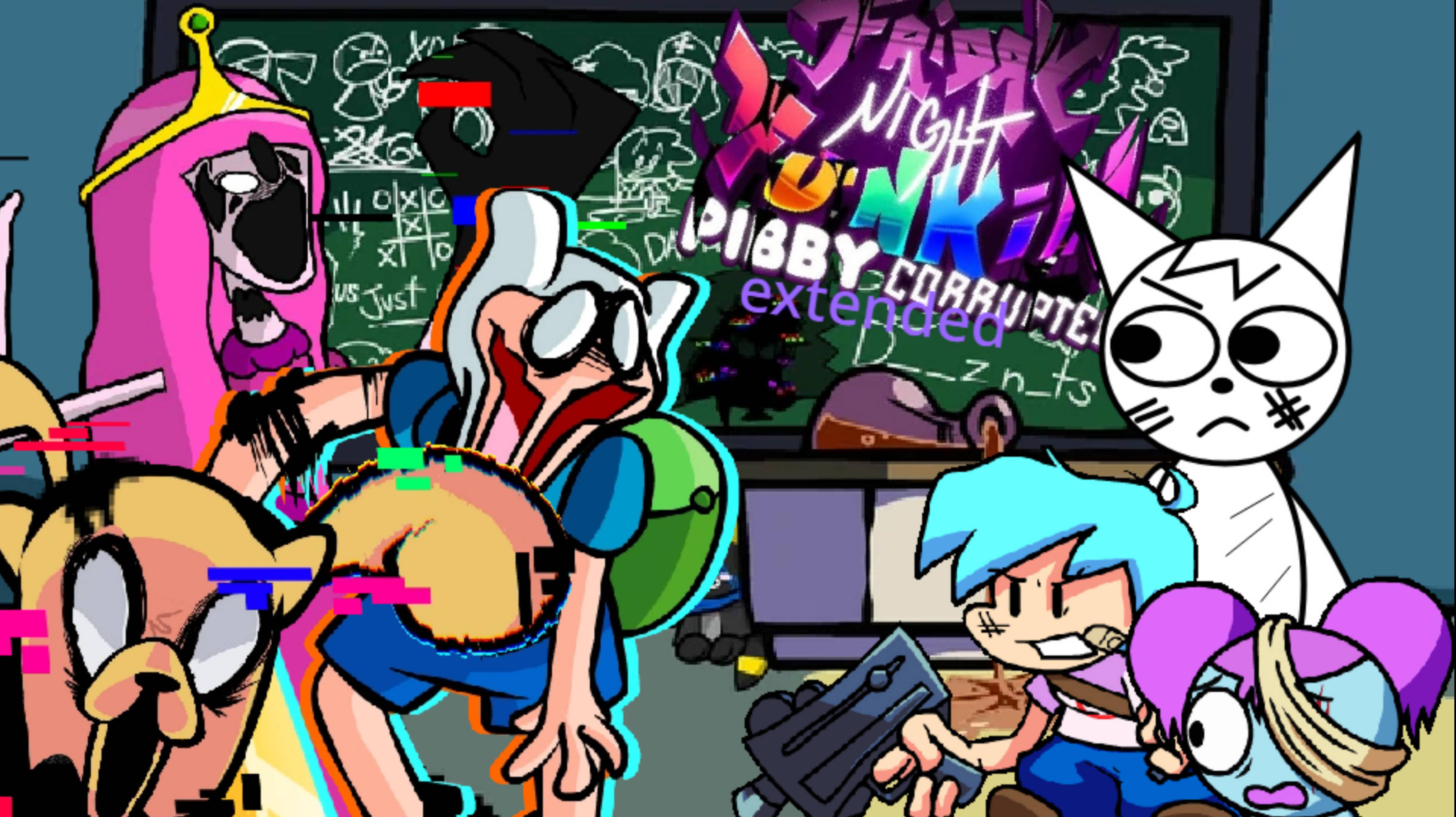 Fnf pibby corrupted extended. Время приключений