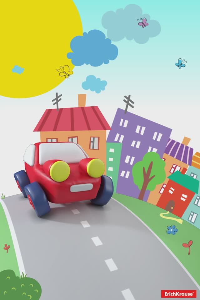 Пластилиновый Автомобильчик