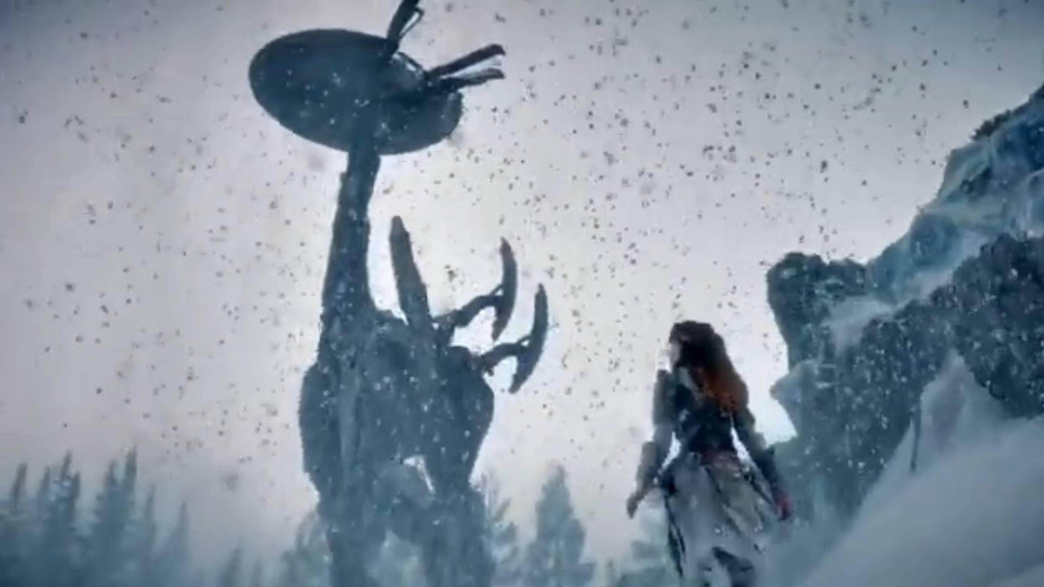 Прохождение игры Horizon Frozen Wilds #3 Пора подниматься здоровяк (без комментариев)