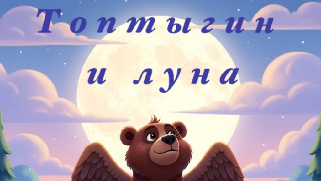 Топтыгин и луна К.И.Чуковский