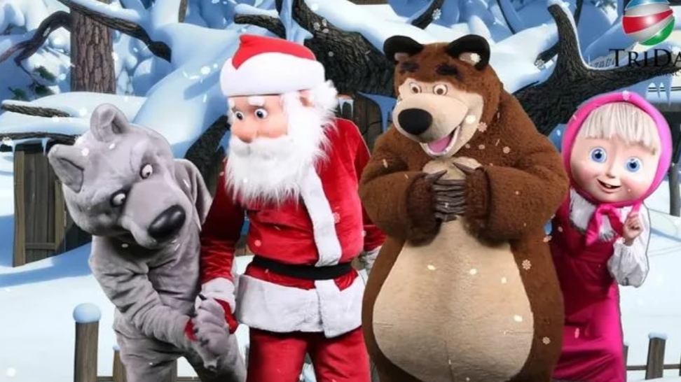 МАША И МЕДВЕДЬ 🍯🐻💤  2025 ВСТРЕЧА ДЕД МОРОЗ НОВАЯ СЕРИЯ 2025