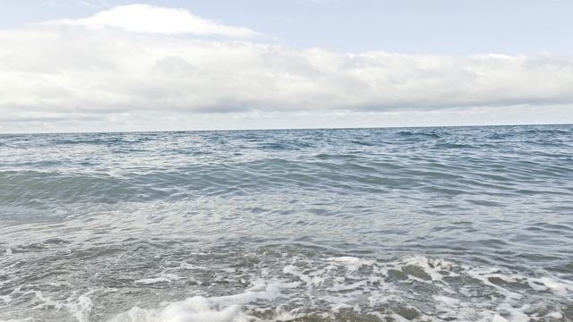 Красивые волны и море Абхазии! Пицунда!