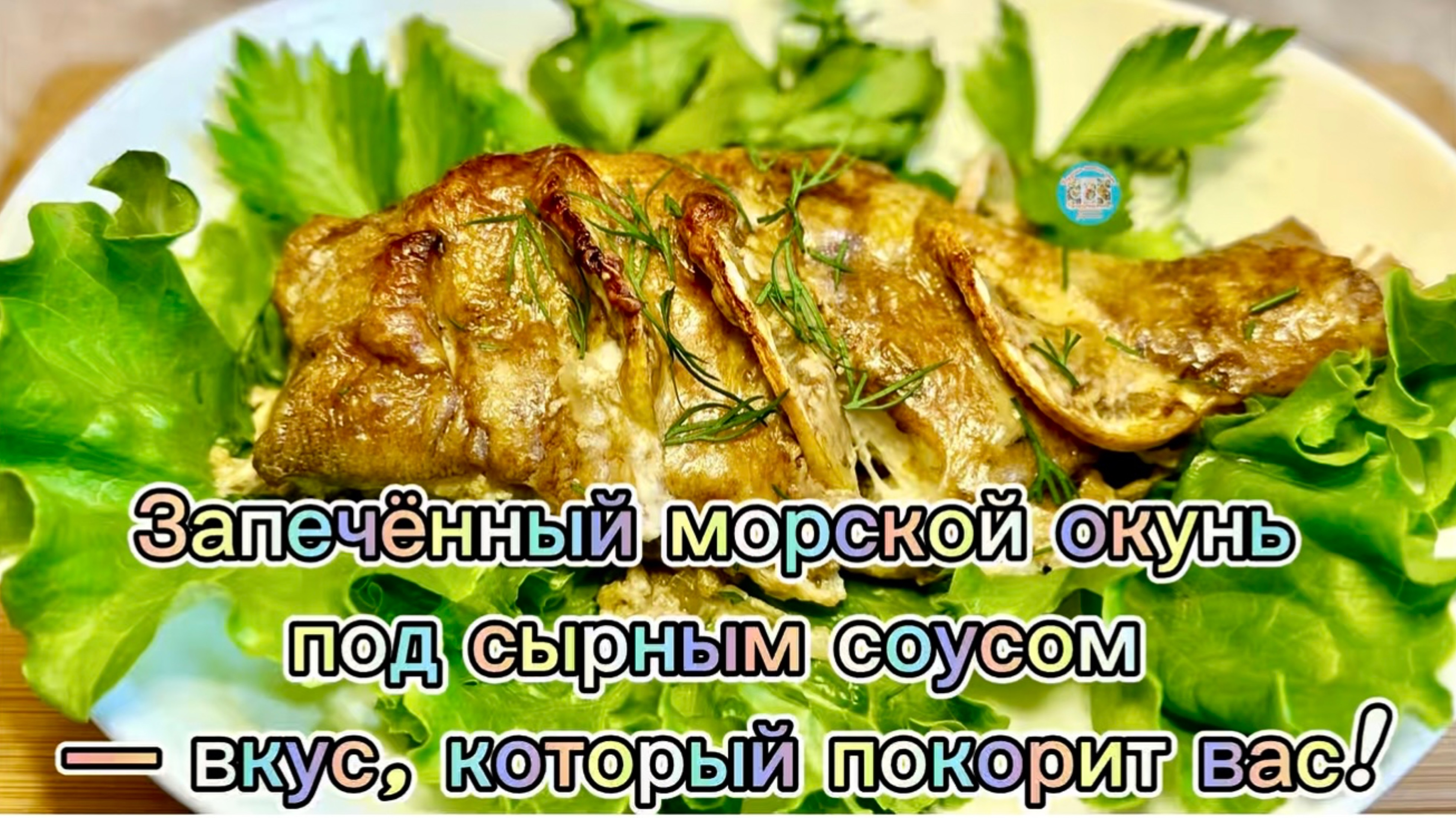 Запечённый морской окунь под сырным соусом — вкус, который покорит вас!