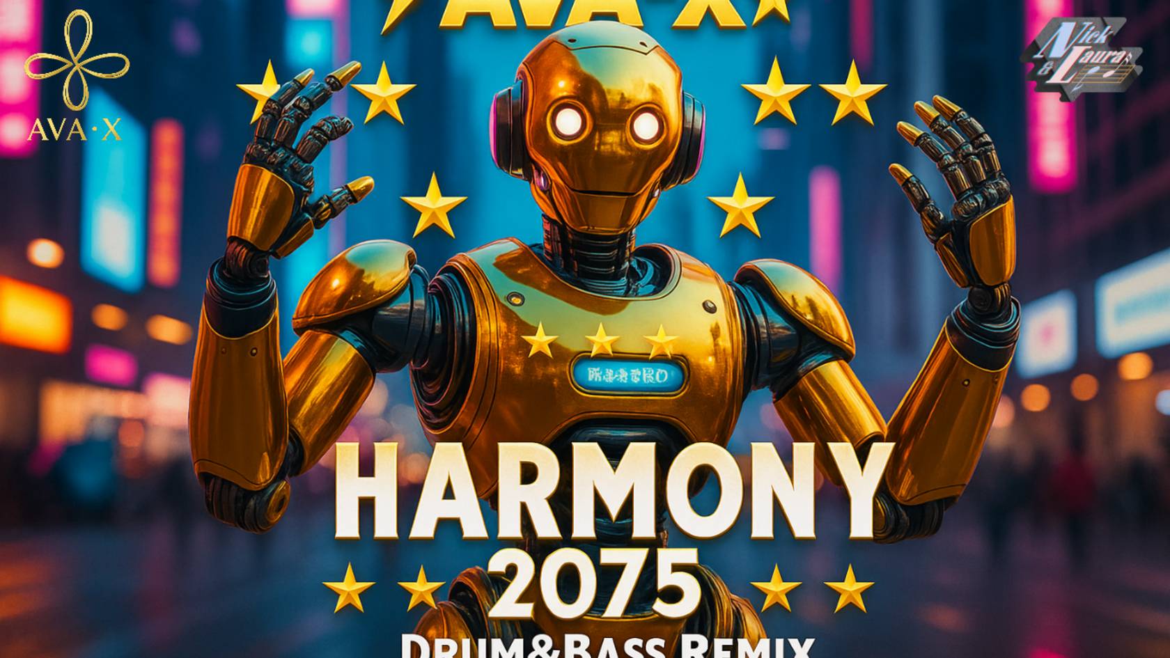 ⚡AVA-X – Harmony 2075 (Remix) #drumandbass#music#музыка#song#song#песня#top#trending#new#2025#танцы
