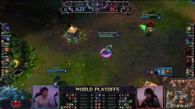 01. Azubu Frost vs. IG - Group A - League of Legends World Championship 2012