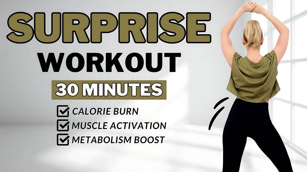 🔥 30 минут ТРЕНИРОВКА НА ВСЁ ТЕЛО ДЛЯ СЖИГАНИЯ ЖИРА 🔥 Ускорение метаболизма 🔥 ПОТЕЙ ПОД МУЗЫКУ🔥