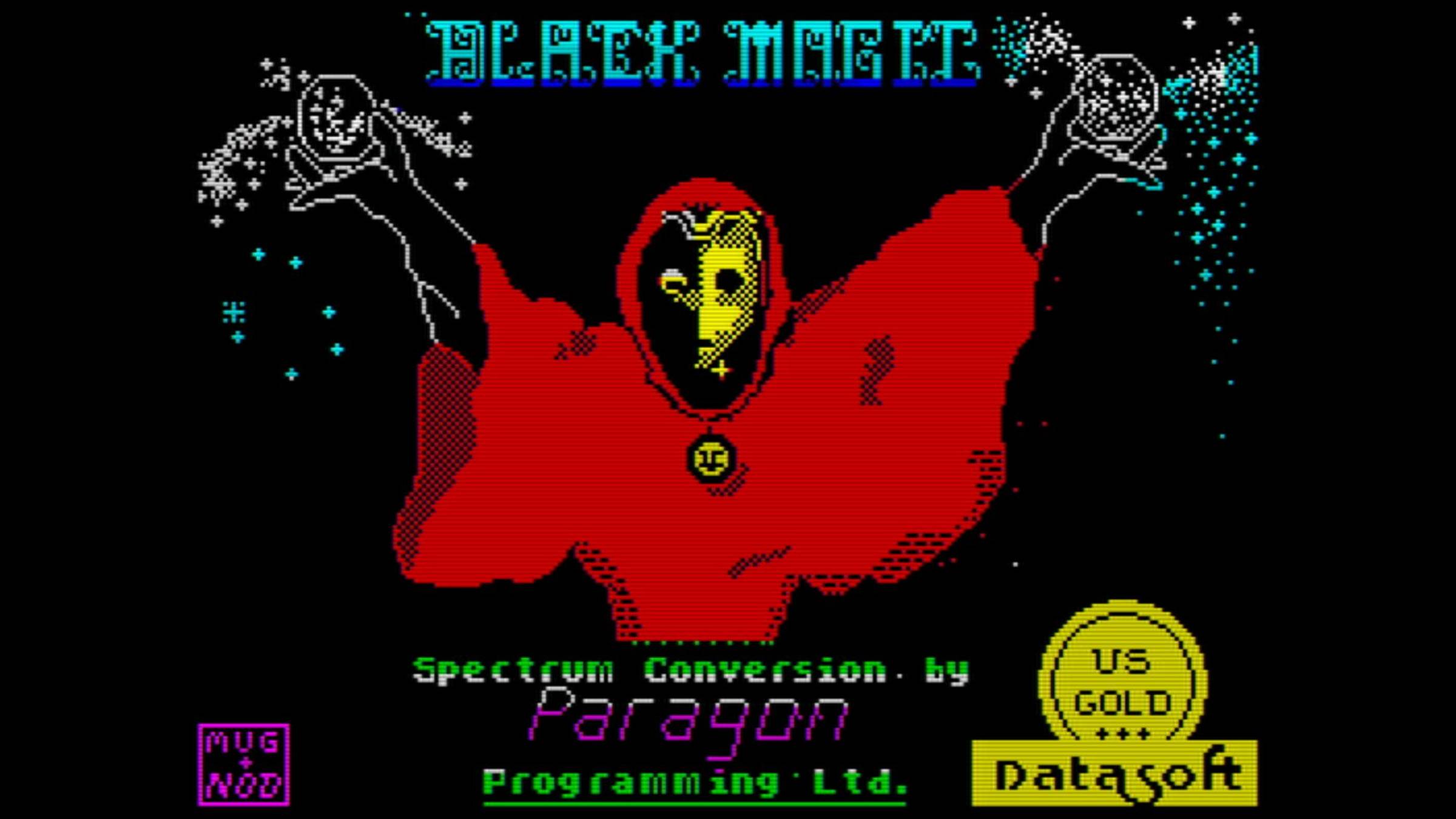 ZX SPECTRUM BLACK MAGIC ПРОХОЖДЕНИЕ 2K