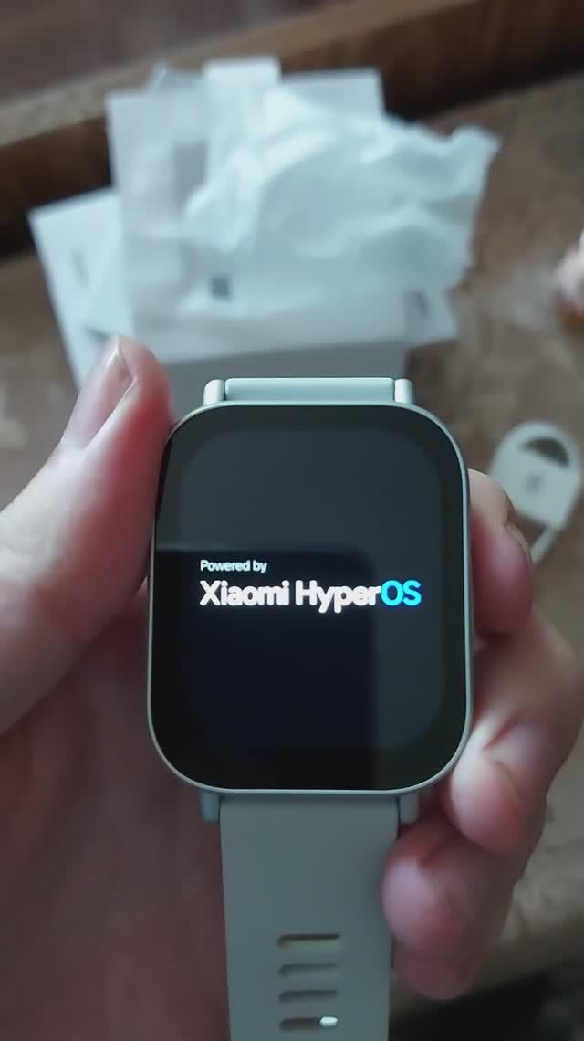 Распаковка смарт-часов Redmi Watch 5 Active с маркетплейса OZON