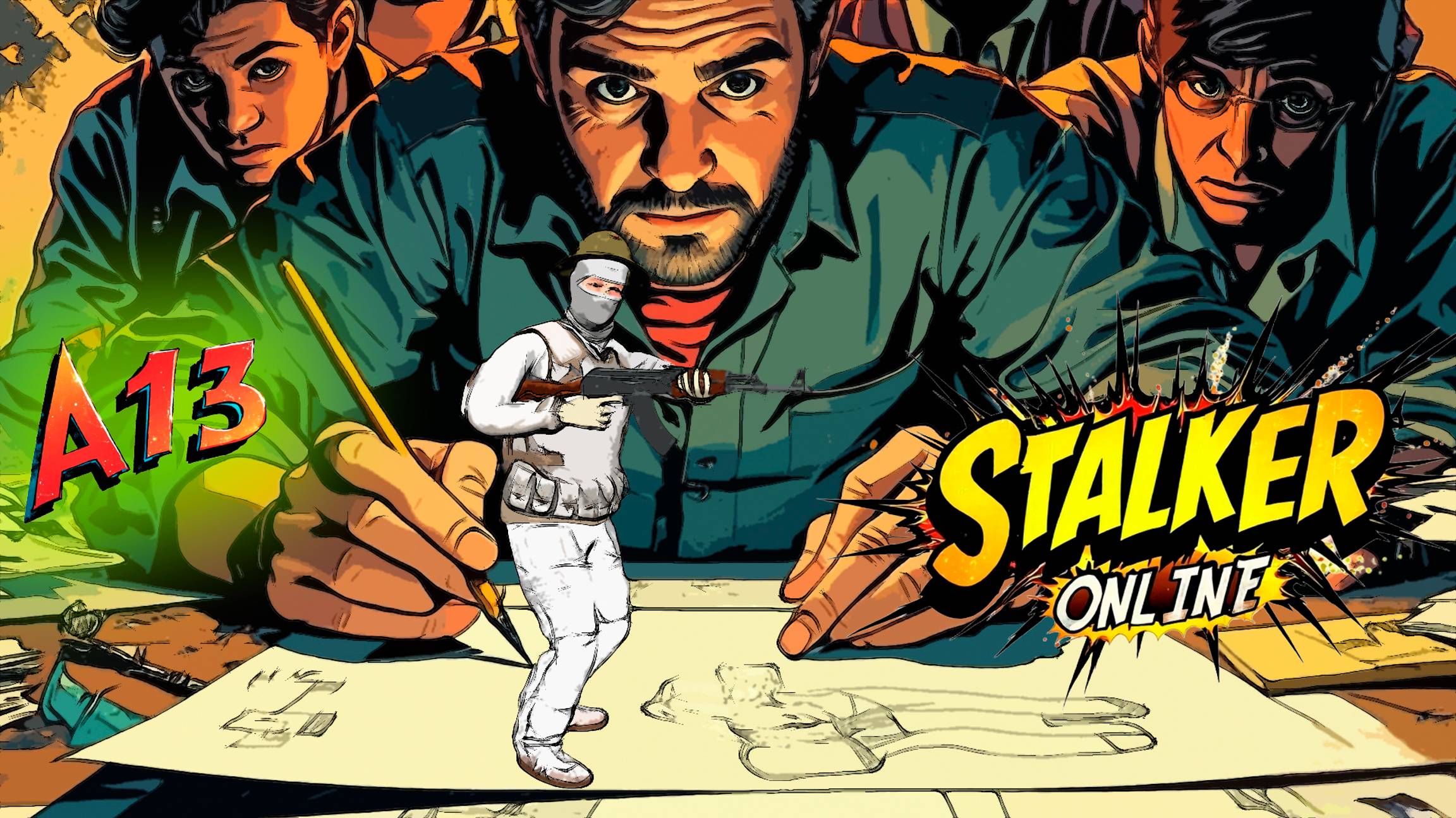 Stalker Online - Анонс Чёрно Белого мультфильма