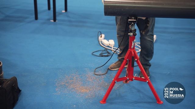 Монтаж труб ПВХ - Мастер-класс Кости Видина «ПВХ Большой диаметр» на конфе PoolM’2025