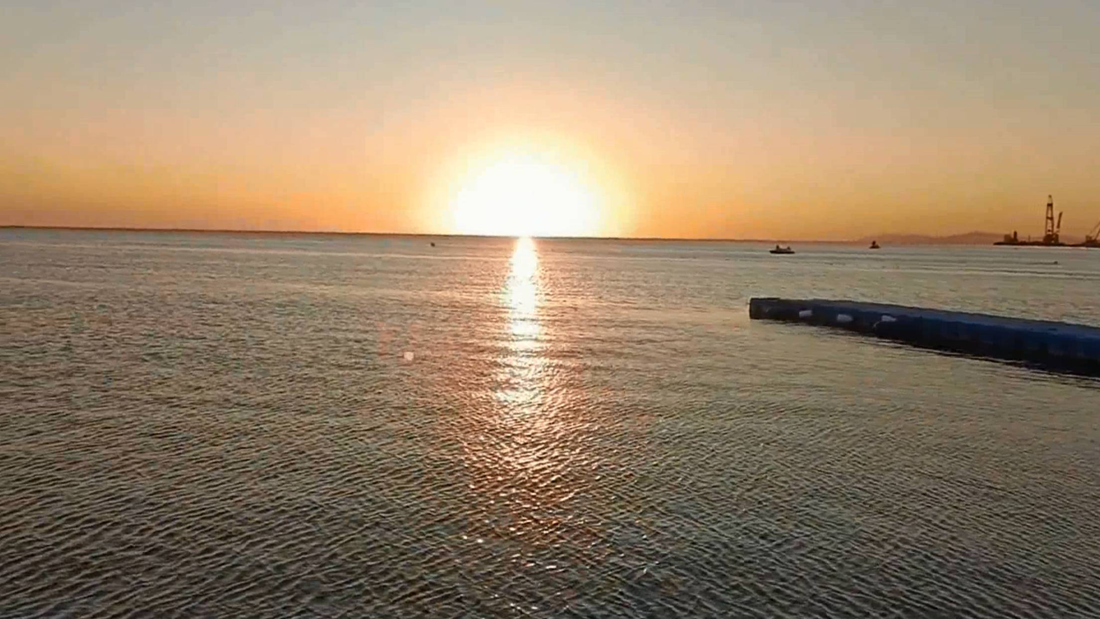 Закат в Дивноморском.