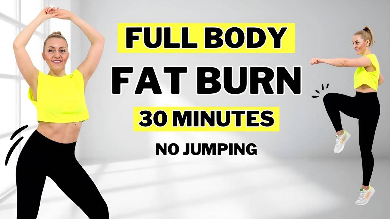 🔥30 МИНУТНАЯ ТРЕНИРОВКА ДЛЯ СЖИГАНИЯ ЖИРА ПО ВСЕМУ ТЕЛУ🔥 ТОНУС🔥ХУДЕЙ ПОД МУЗЫКУ🔥