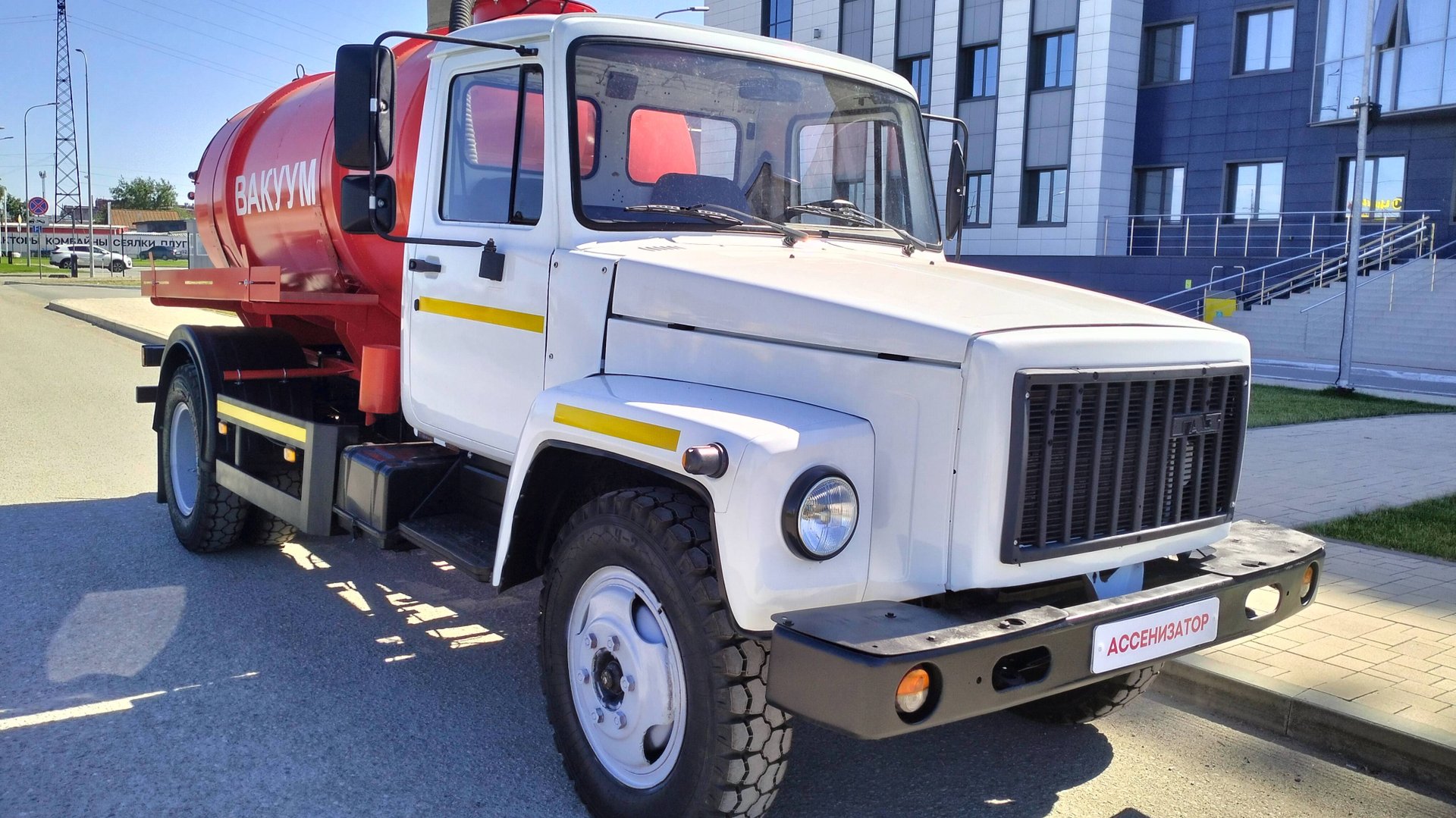 Обзор на Газ 3309 Ассенизатор 5 куб в городе Волгограде