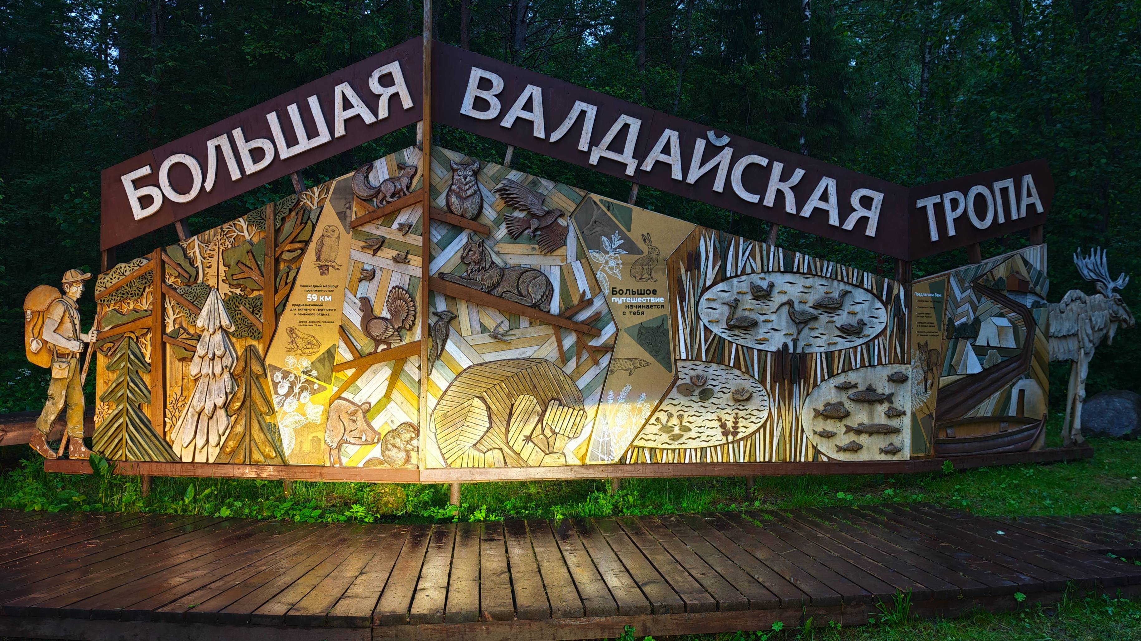 Большая Валдайская тропа, отчёт: 4 из 5 ключевых точек тропы. Подводные кадры с реки Полометь