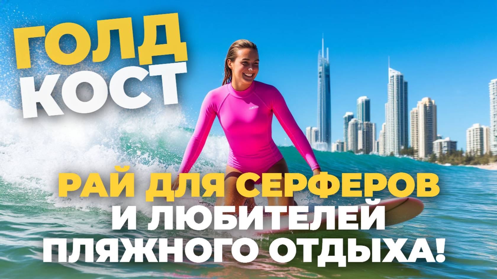 Серфинг на Голд-Косте: Откройте для себя австралийский рай! 🏄♂️✨